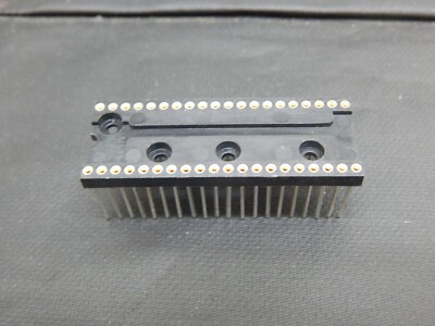 AUGAT 40 PIN DIP SOCKET WIRE WRAP MACHINED PINS GOLD INSERTS - USA FAST ...