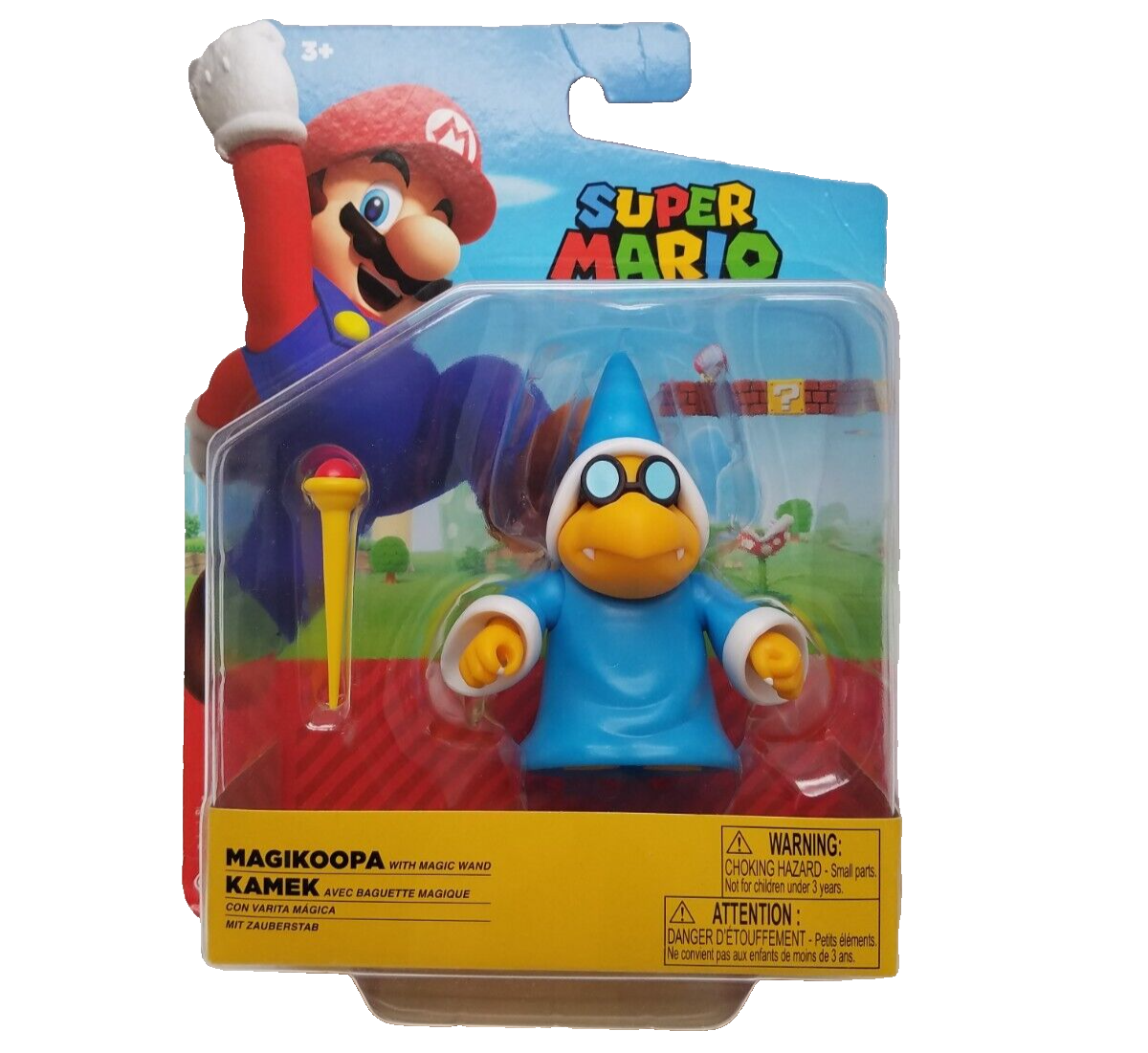 World of Nintendo Super Mario 3.25"in Action Figure MAGIKOOPA Magic ...