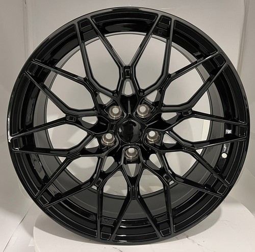 284 19 inch Staggered Gloss Black Rims fits BMW 430I | eBay
