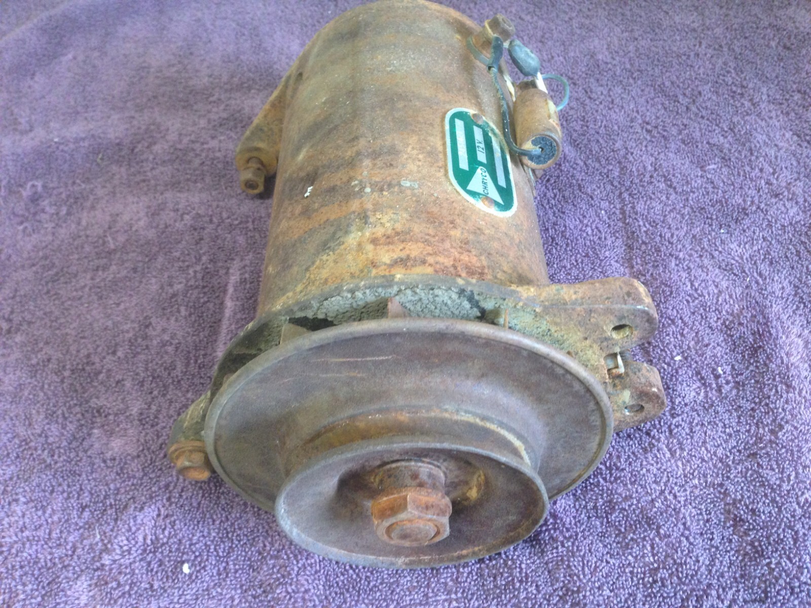 1958-1964 Mopar Plymouth 318 Wide Block 12V Chryco Generator | OEM ...