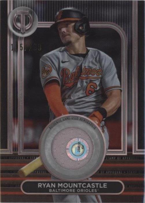 2024 Topps Tribute - Stamp of Approval Relics Ryan Mountcastle #SOA-RM ...