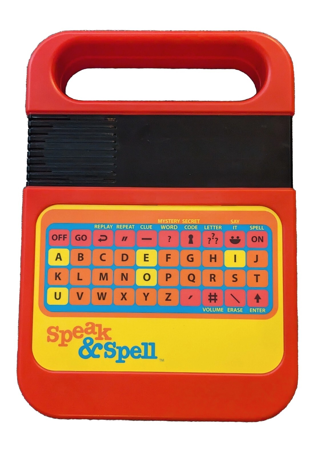 Vintage SPEAK & SPELL Texas Instruments Electronic Learning Toy Tested ...