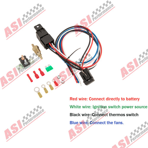 3Row Radiator Shroud Fan Relay Fit 97-02 HOLDEN Commodore 3.8L V6/VX/VT ...