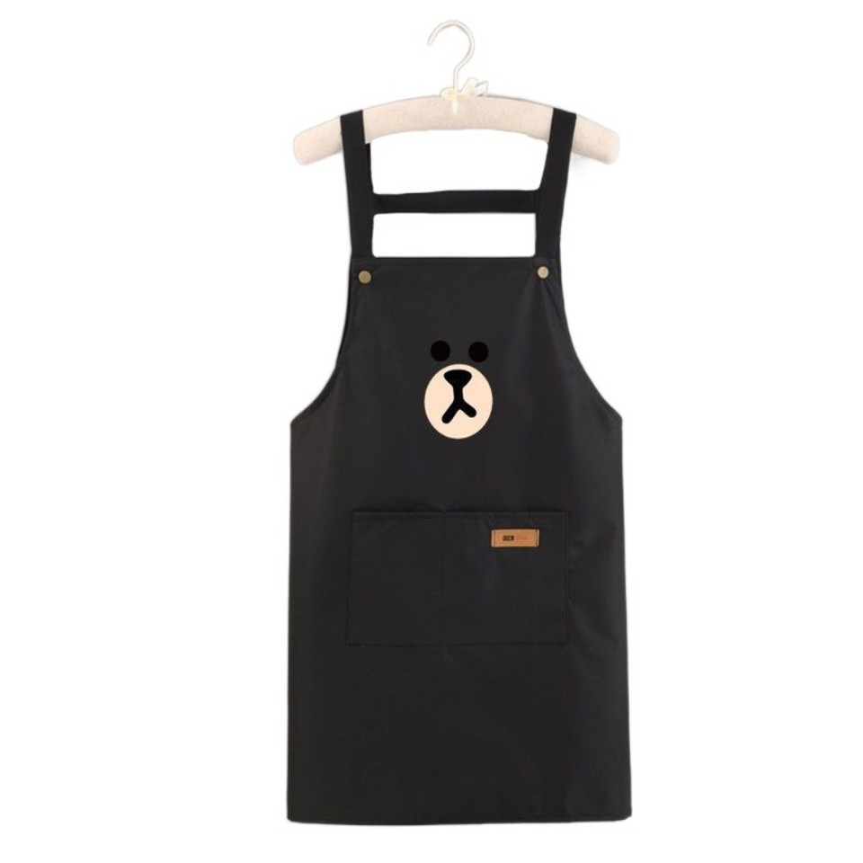Oil Proof Cartoon Cook Apron Waterproof Restaurant Uniform BBQ Baking ...