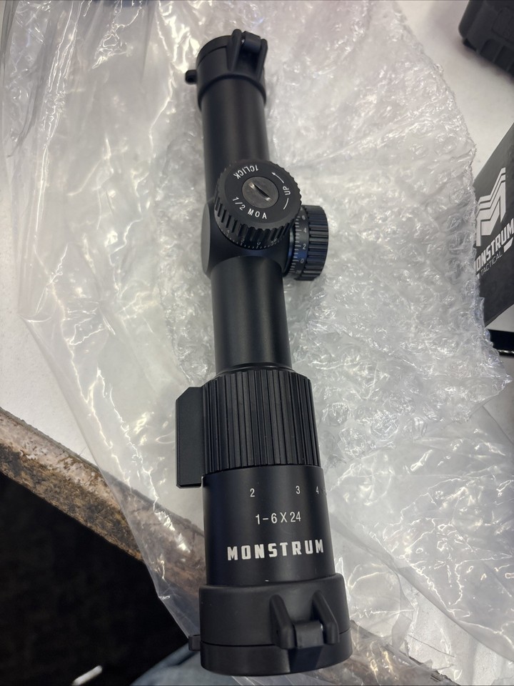 Monstrum Spectre 1-6x24 LPVO Rifle Scope | eBay