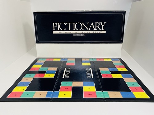 Pictionary The Game Of Quick Draw 1ST Edition Vintage 1985 Complete ...