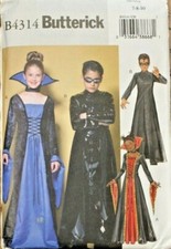 B6844 Butterick 6844 Sewing Pattern Men Costume Priest Clergy Matrix ...