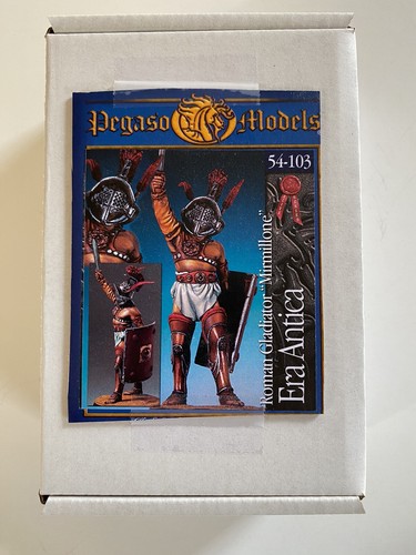 Pegaso Models 54mm "Elite Series" Roman Gladiator "Mirmillone" Metal ...