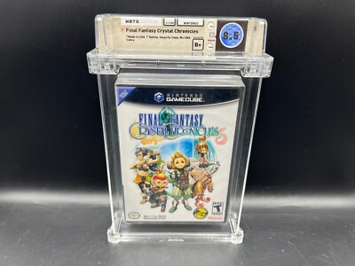 Final Fantasy Crystal Chronicles GameCube WATA 8.5 B+ FACTORY SEALED ...