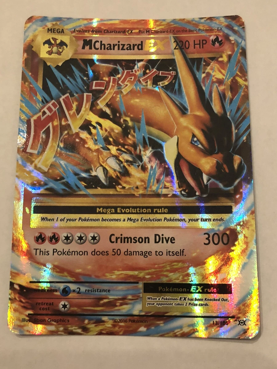 Pokemon Mega Evolution Charizard Card