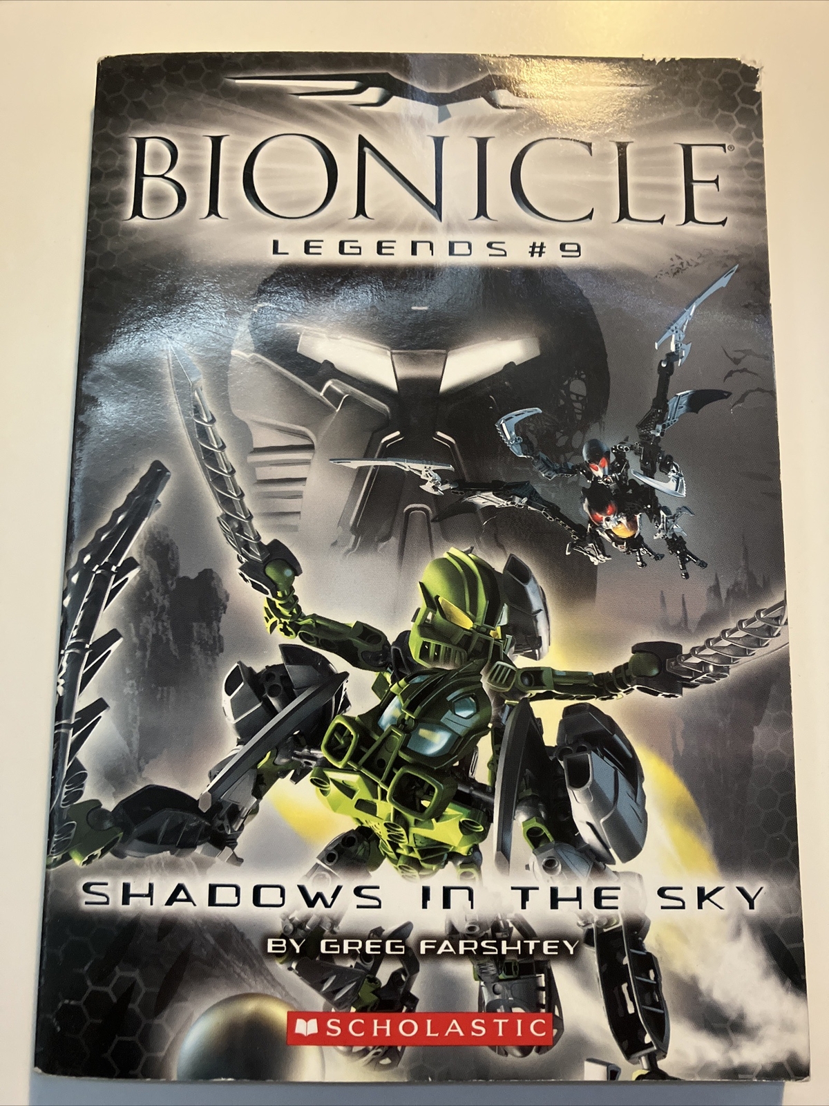 Bionicle Legends #9: Shadows in the Sky by Greg Farshtey | eBay