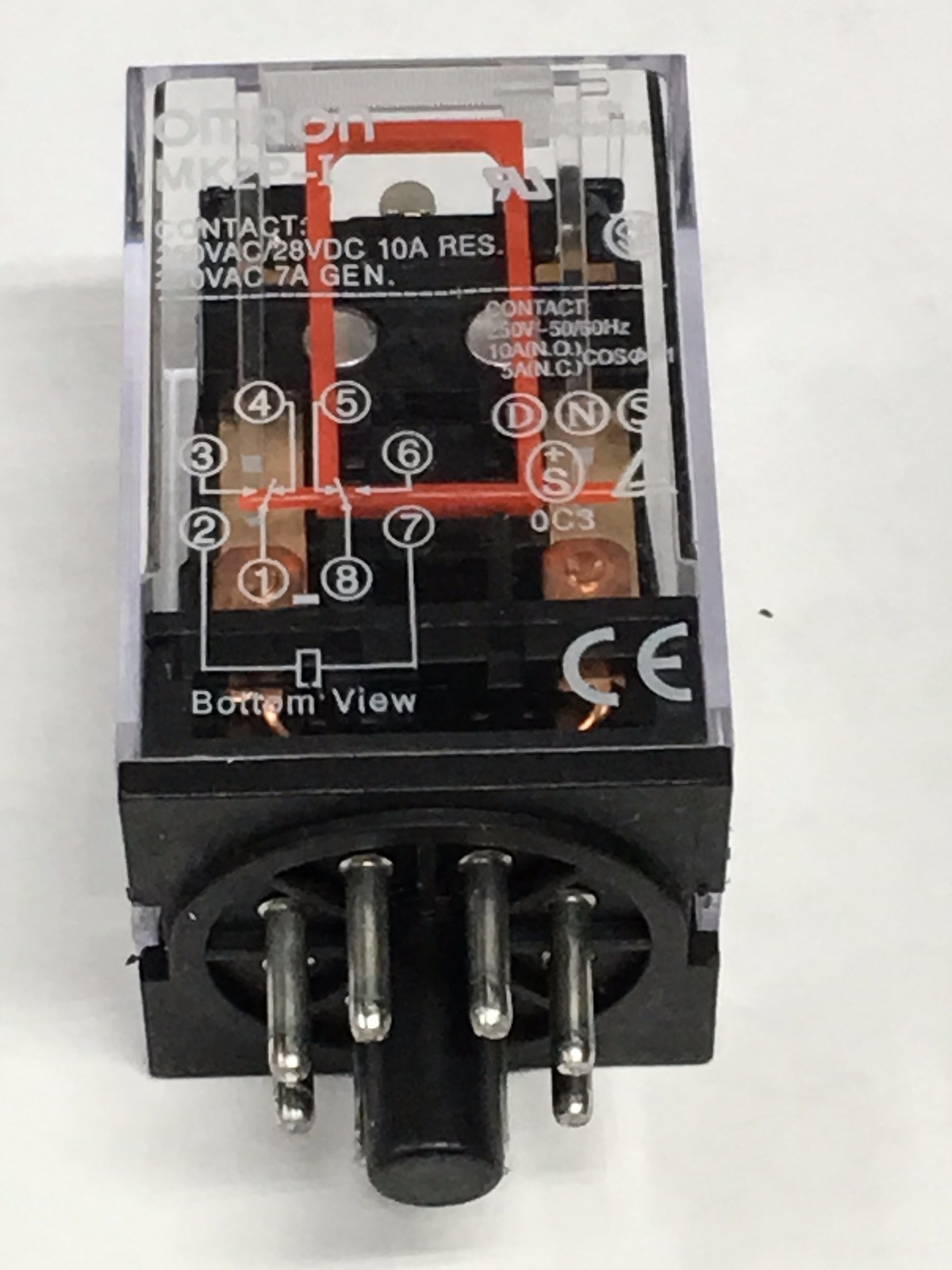 Relay OMRON MK2P-I MK2P DC 24V 8 Pin 10A 250VAC NEW 1pc | eBay