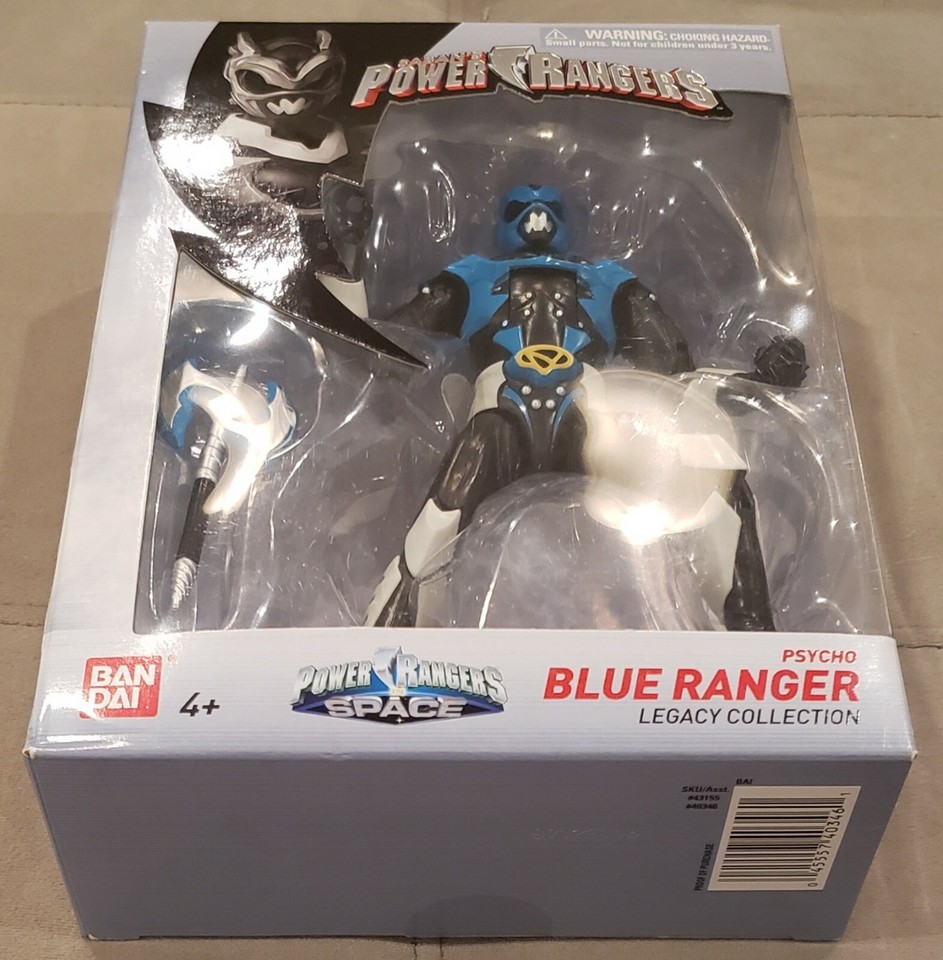 PSYCHO BLUE RANGER Power Rangers in Space Legacy Collection Bandai | eBay