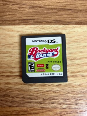 NINTENDO BACKYARD BASEBALL DS (PSV005901) | eBay
