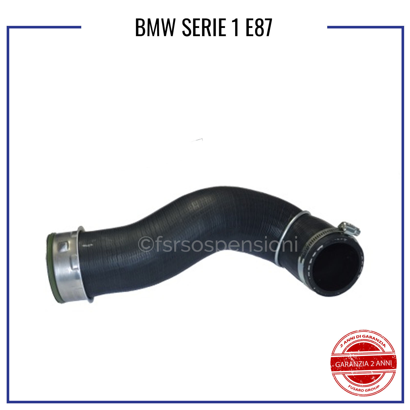 Intercooler Air Hose Sleeve for BMW Series 1 E87 11617791663 ...