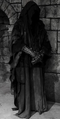 Ring Wraith Costume Nazgul Costume/Nazgul Helmet/Gloves/Black Cape ...