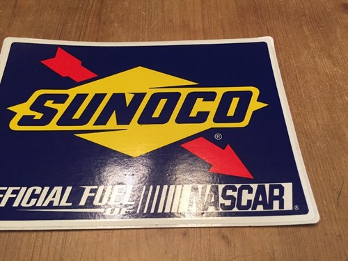 SUNOCO RACING FUEL OFFICIAL FUEL OF NASCAR DECAL STICKER | eBay