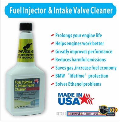 Premium Quality Fuel Injector & Intake Valve Cleaner Engine Protection ...