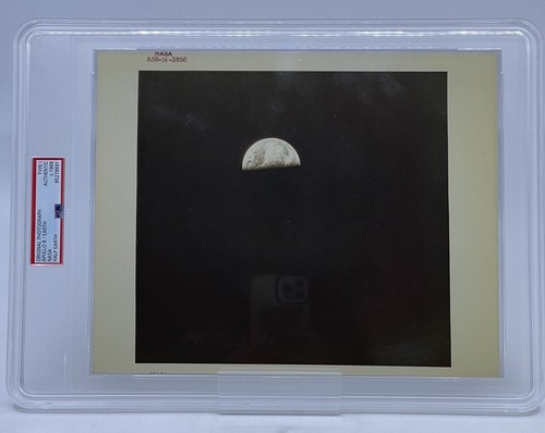 Apollo 8 1968 NASA Type I Original Photo Half Earth AS8-16-2656 PSA ...