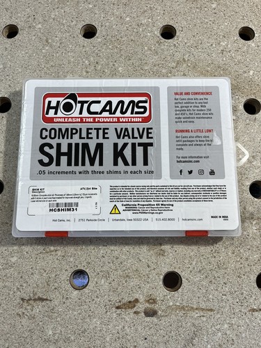 Hot Cams - HCSHIM31 - 10.00mm Valve Shim Refill Package, 1.85mm to 3 ...