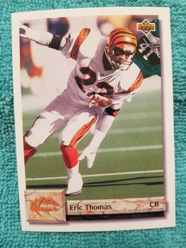 1992 UPPER DECK ERIC THOMAS #294 CINCINNATI BENGALS | eBay