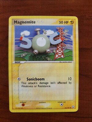 Pokémon TCG Magnemite EX Team Rocket Returns 66 Regular Common | eBay