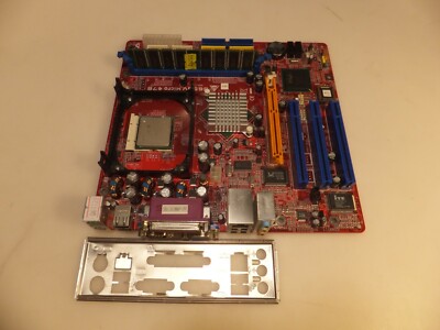 BIOSTAR 865GV Micro 478 VER.7 Socket 478 Intel Motherboard +CPU 2.53GHz ...