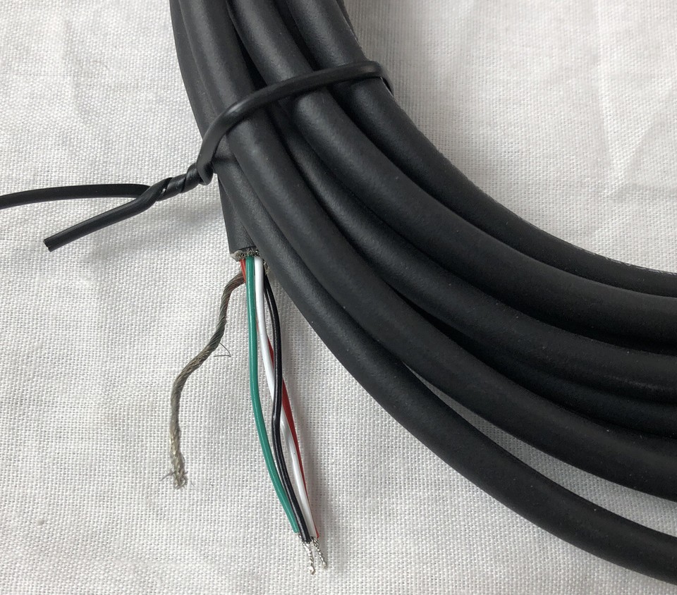 Finecables AWM 20549 300V FT2 Cable E343967 w Straight Female 5-Pin ...