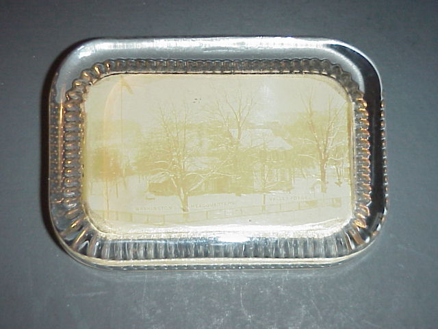 Washington's Headquarters Valley Forge Paperweight Glass | eBay