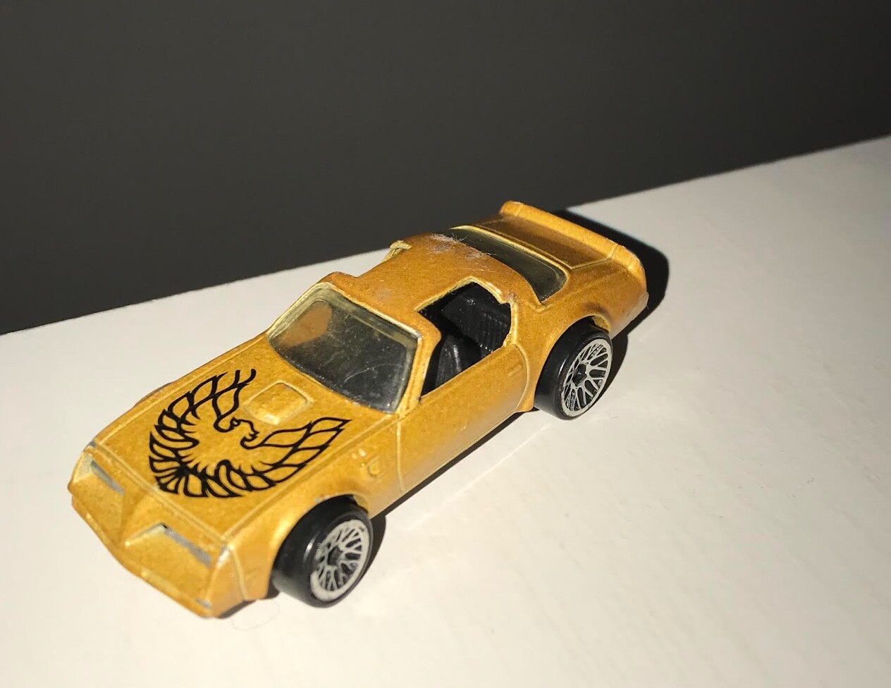 Vintage Hot Wheels Car 70s 1970s Hot Bird Trans Am Firebird Mattel Gold ...