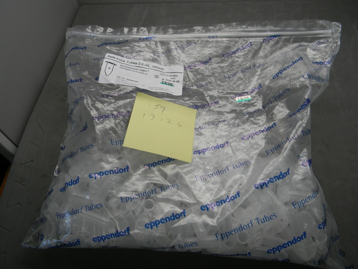 Eppendorf Dna Lobind Tube 15ml 200 Safe Lock Tubes Pcr Tubes