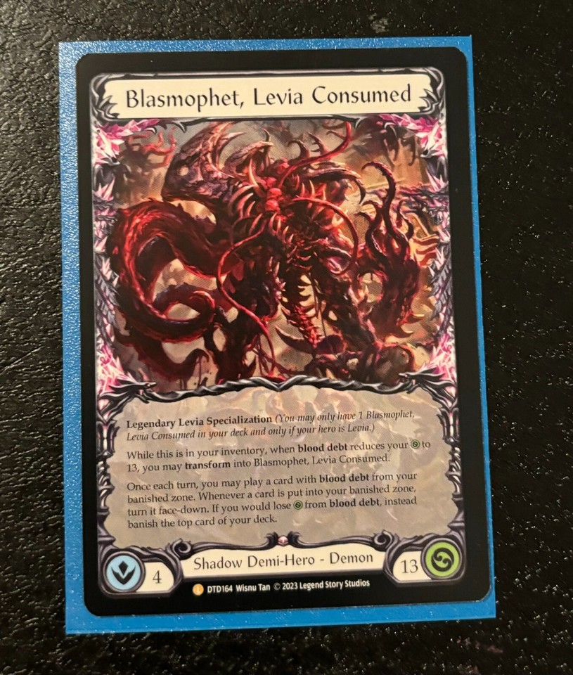 Levia, Redeemed // Blasmophet, Levia Consumed - Legendary - Dusk Till ...