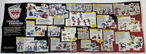 Transformers G1 Action Figures Checklist Booklet (Hasbro, 1988) | eBay