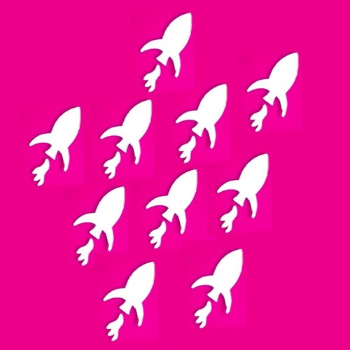 Rocket Shaped Mirrors (3mm Acrylic Mirror, Several Sizes Available) | eBay