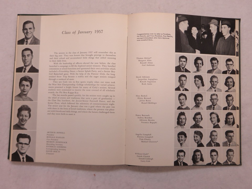 1957 FRANK CODY HIGH SCHOOL YEARBOOK DETROIT MI | eBay