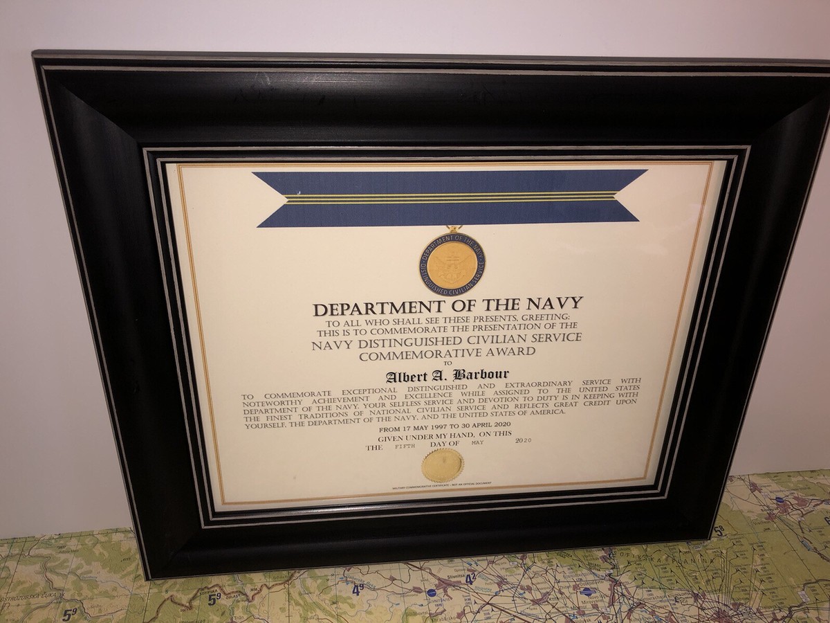 Service Awards And Certifications