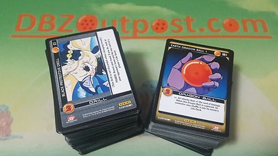 Dragon Ball Z Common + Uncommon Playset Play Set! Panini DBZ TCG ...