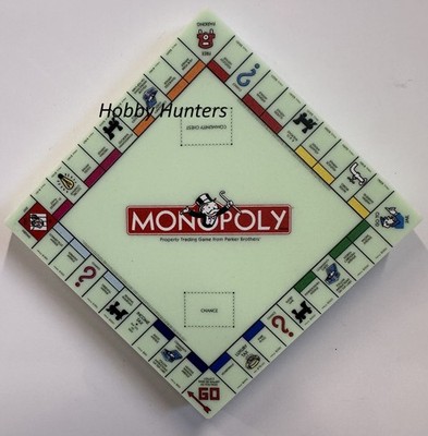 3D Foam Magnet - Monopoly - Board Game PVC Soft Rubber 2.5" Licensed ...