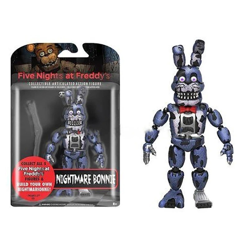 New FNAF FIVE NIGHTS AT FREDDY'S Springtrap SET Articulated Action ...