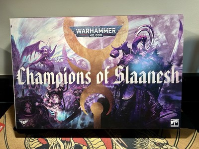 CHAMPIONS OF SLAANESH - ARMY BOX SET - EMPEROR'S CHILDREN WARHAMMER 40K ...