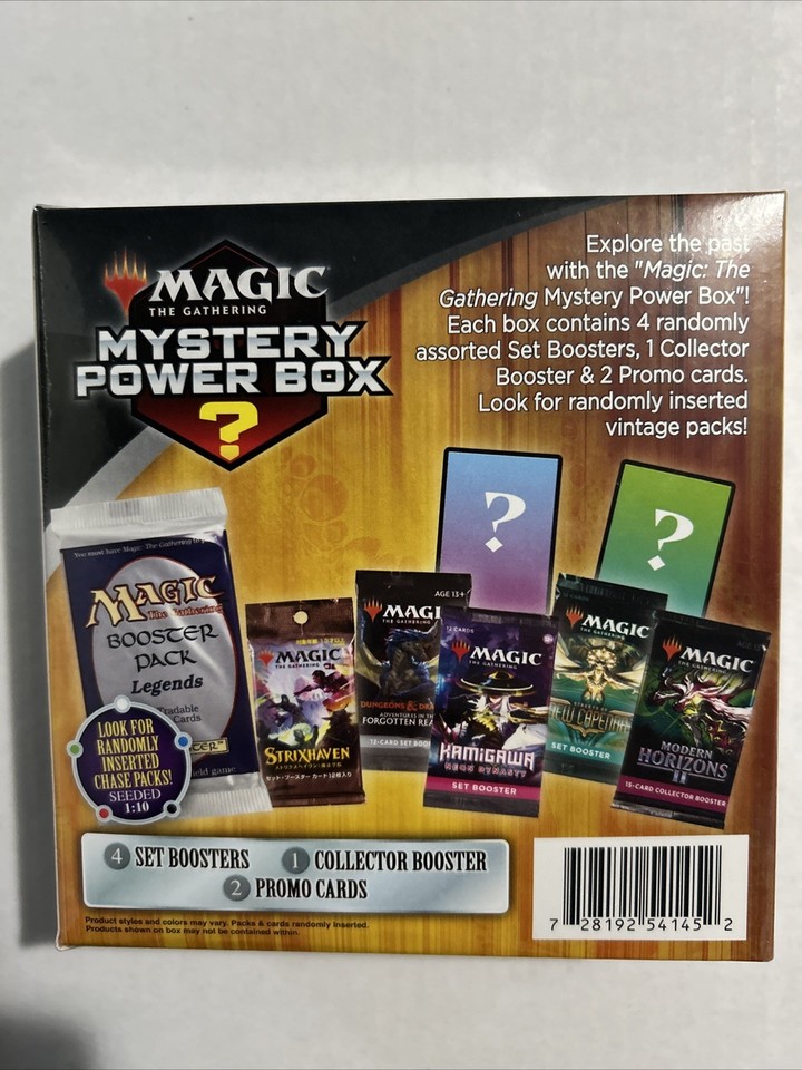 COLLECTOR BOOSTER! Magic: The Gathering, Mystery Power Box?! *SEALED ...