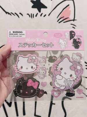 Sanrio Hello Kitty sticker set NEW Angel Devil Us Seller | eBay