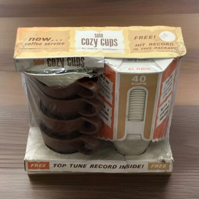 VINTAGE 1970s SOLO COZY CUPS IN ORIGINAL PACKAGING | eBay