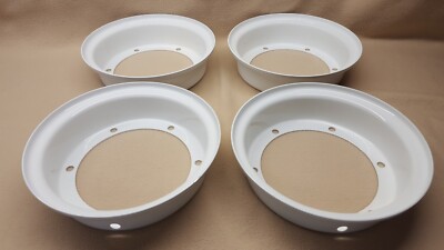 GRAVELY 12673 & 12674 8" SPLIT RIMS 2 PAIR ( 4 HALVES) FITS WALK BEHIND ...