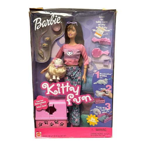 KITTY FUN BARBIE 2000 BLONDE #28612 NRFB RARE HARD TO FIND | eBay