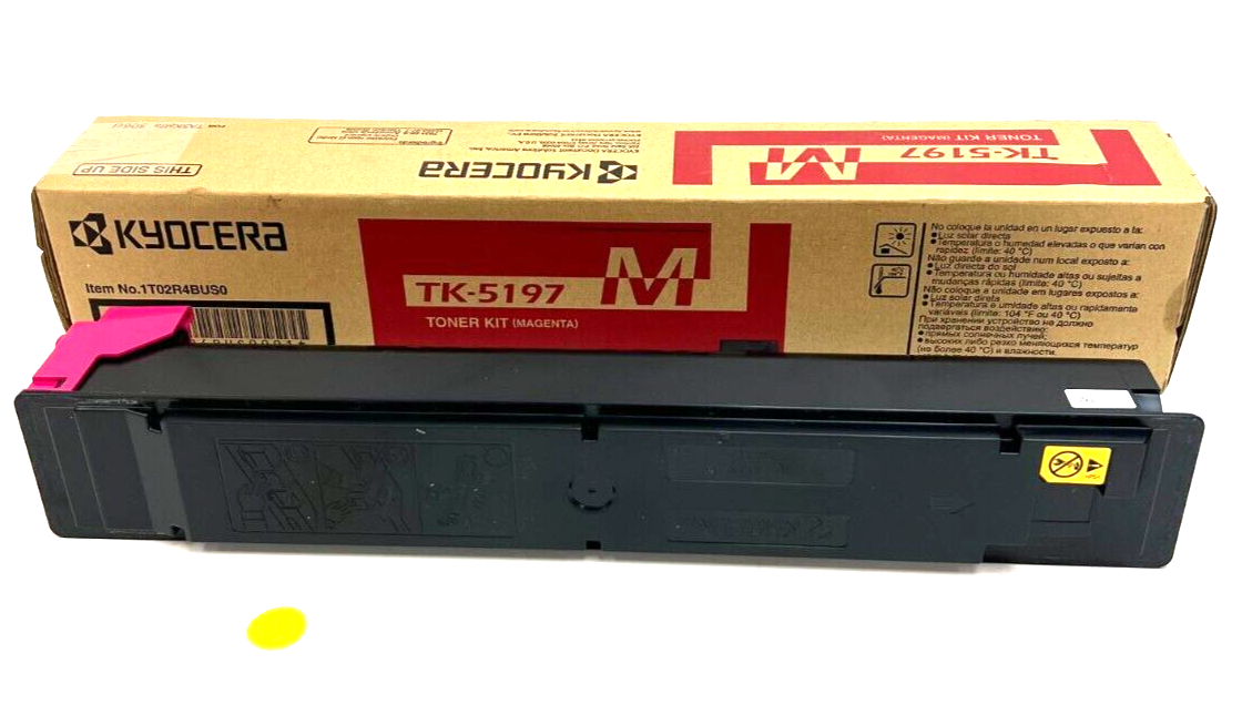 KYOCERA 1T02R4BUS0 MAGENTA TONER KIT TK-5197 M LOC 17-3/4" | eBay