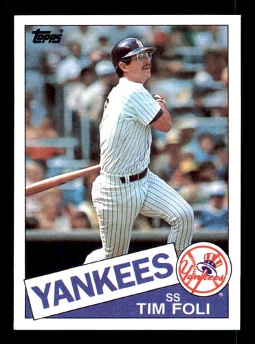 1985 Topps Baseball #456 Tim Foli NM or Better *aa1 | eBay