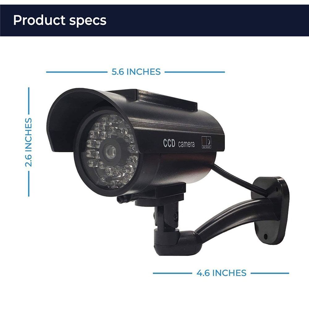 Security Alert Dummy Fake Camera Home Security Fake CCTV Fake Security ...