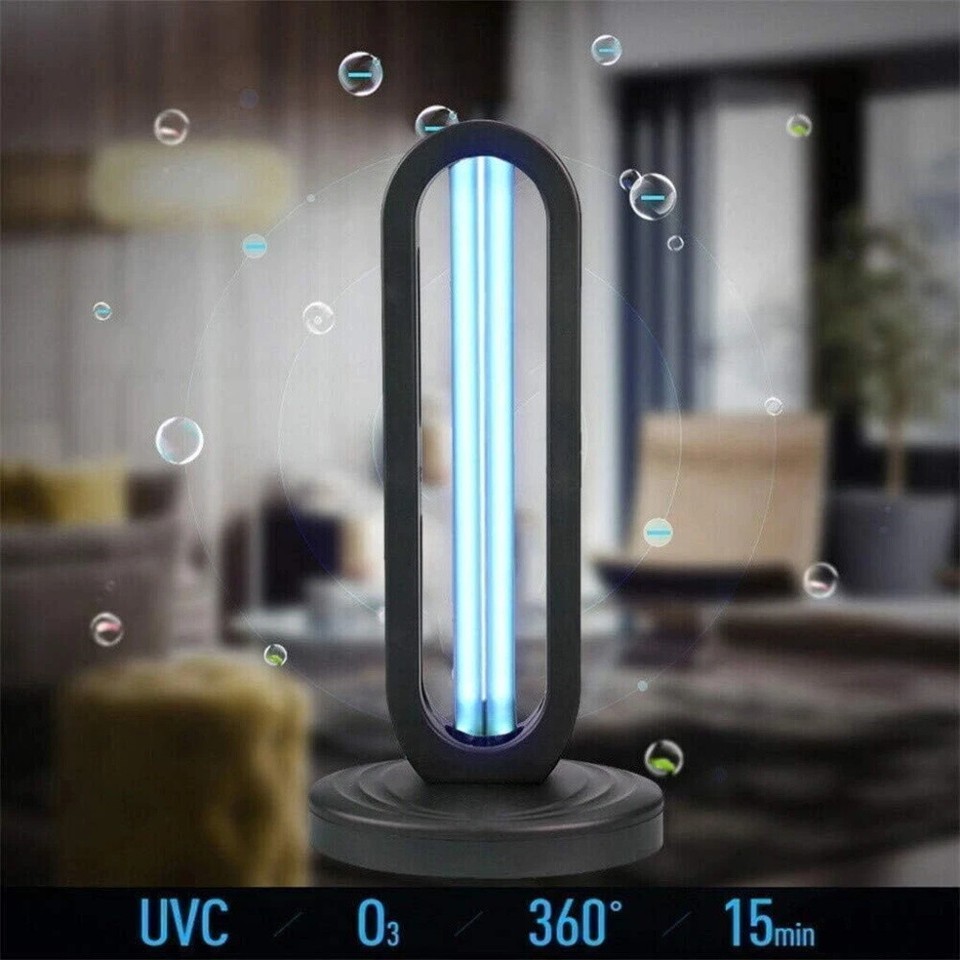 Ozone Sterilizati UVC Lamp With Remote Control And Timer Ultra Violet ...