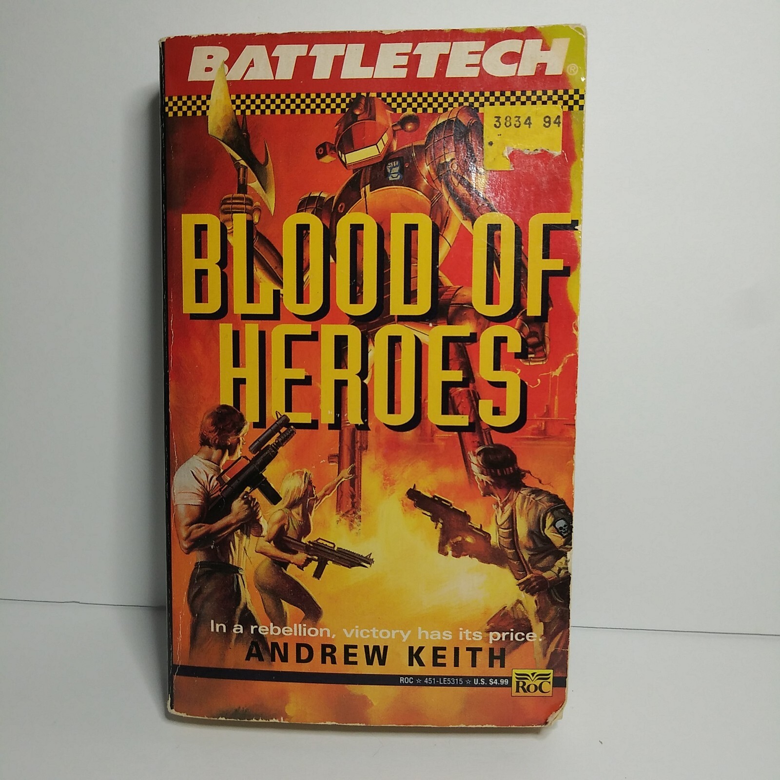 Battletech 11 Blood Of Heroes Andrew Keith Paperback ROC | eBay